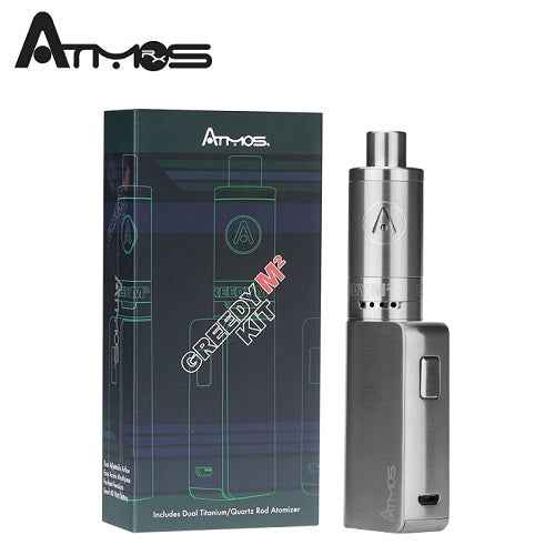 Atmos Greedy M2 60W Wax and Dry Herb Vaporizer Kit For Sale — Vape Pen ...