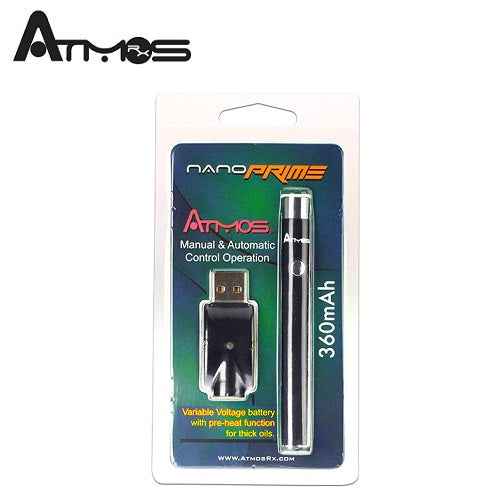 Atmos Nano Prime Dual Control Manual and Automatic Slim Preheat Vaping ...