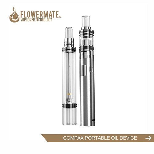 Flowermate Compax Vape Pen with Bubbler Wax — Vape Pen Sales