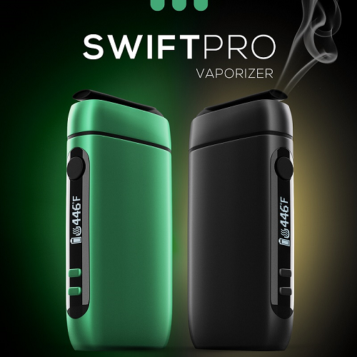 Flowermate Swift Pro Convection Airflow Dry Herb Vaporizer - Vape Pen Sales