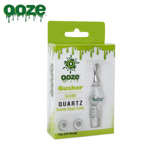 Ooze Gusher Glass Globe Quartz Coil 510 Atomizer — Vape Pen Sales