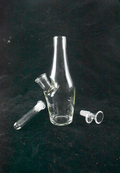 Sake Bottle Glass Water Pipe - Vape Pen Sales